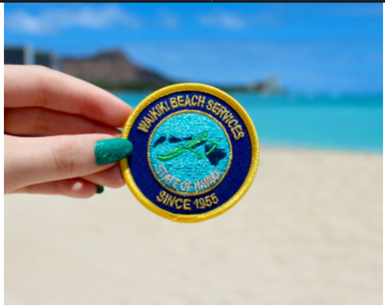 WBS Old School Patch – Waikiki Beachboy The Collection